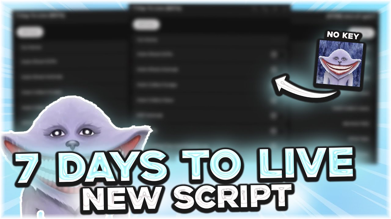 7 DAYS TO LIVE SCRIPT | Auto Scraps, Auto Deer, Auto Kill, No Key ...