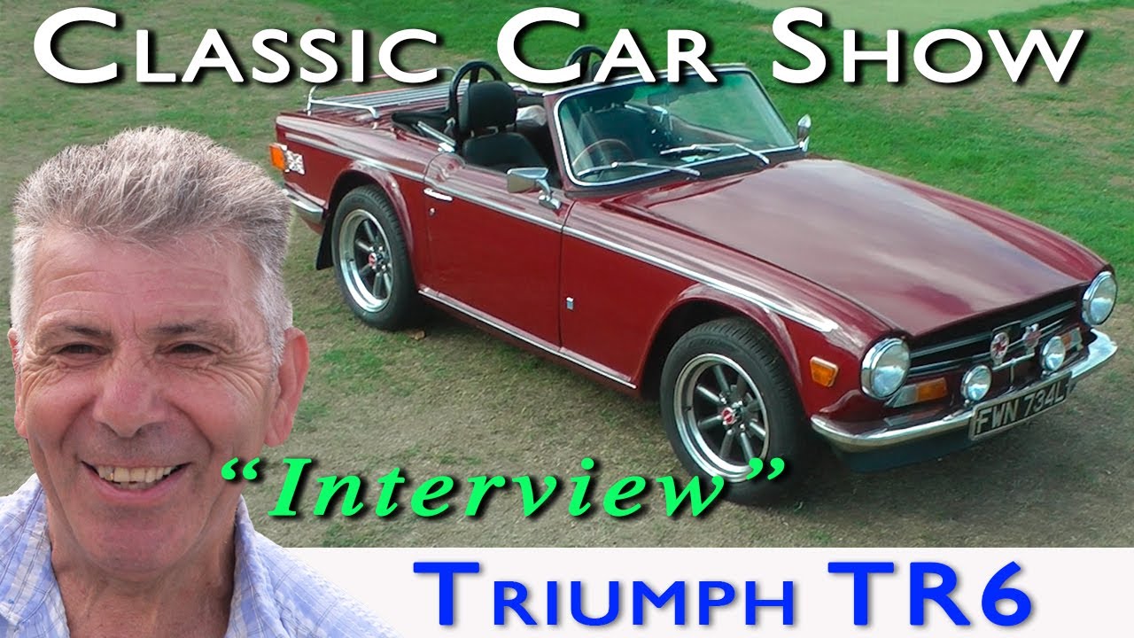Classic Car TRIUMPH TR6 - plus INTERVIEW with driver - YouTube