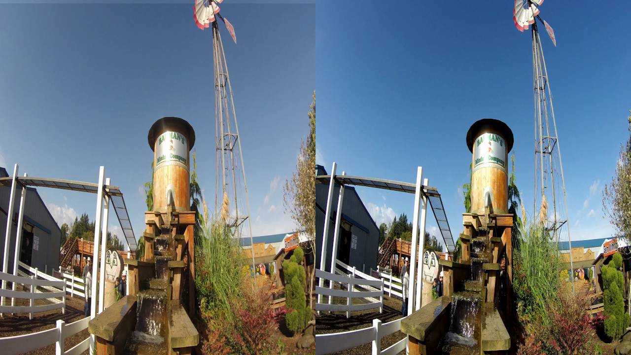 3D, mining flume at Bauman's Farm - YouTube