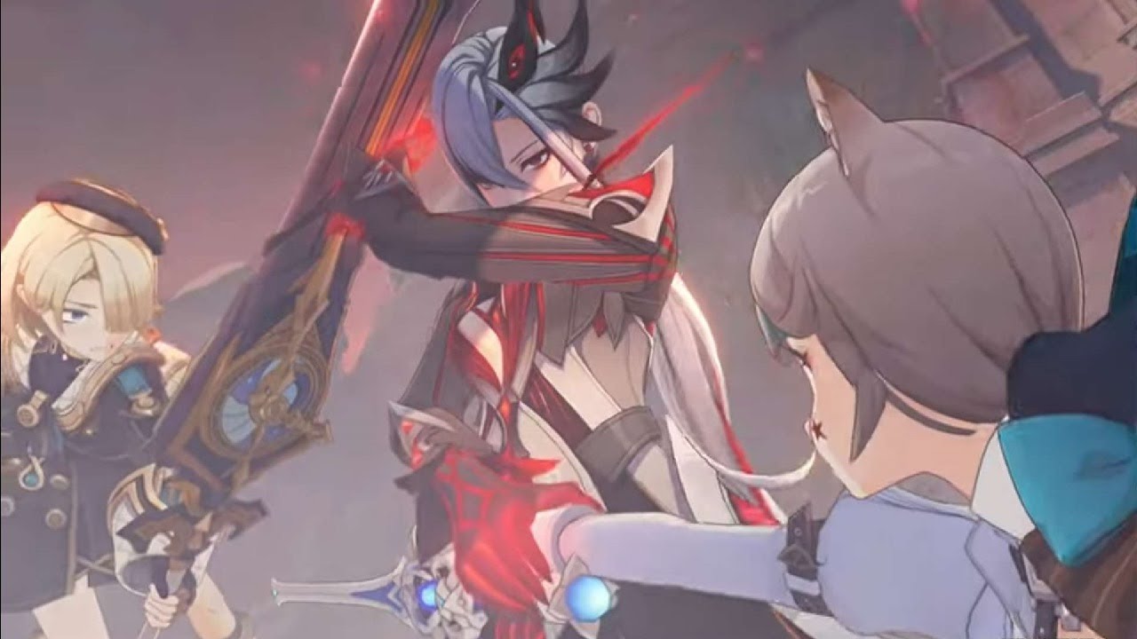 Traveler, Lynette & Freminet TRIO VS The Knave Boss 【Genshin Impact ...