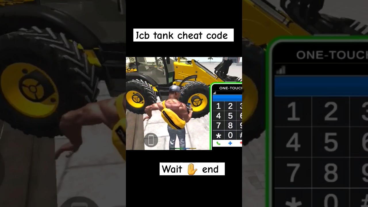 jcb tank cheat code #shortfeed #viral #trendingshort # - YouTube