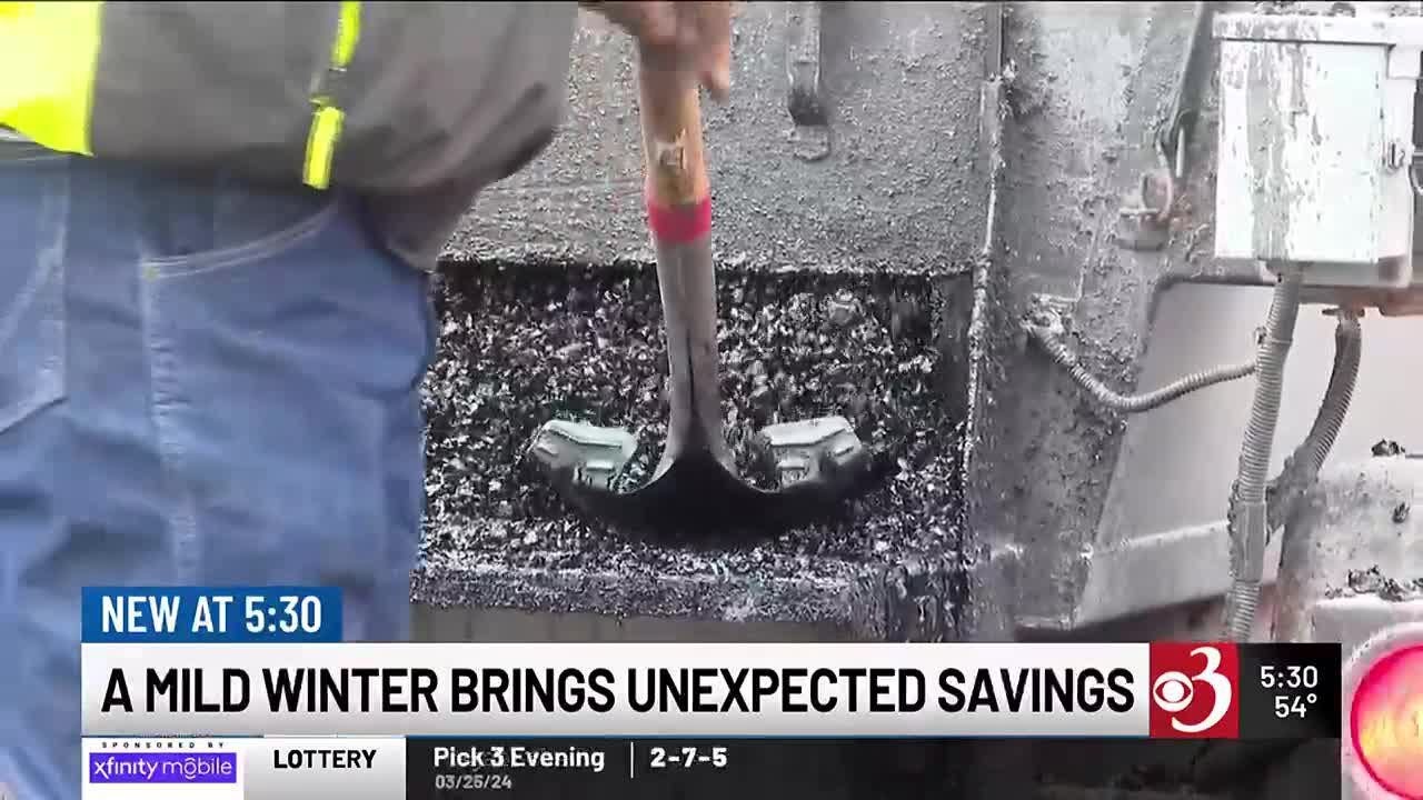 Mild winter comes with savings and costs for Vermonters - YouTube