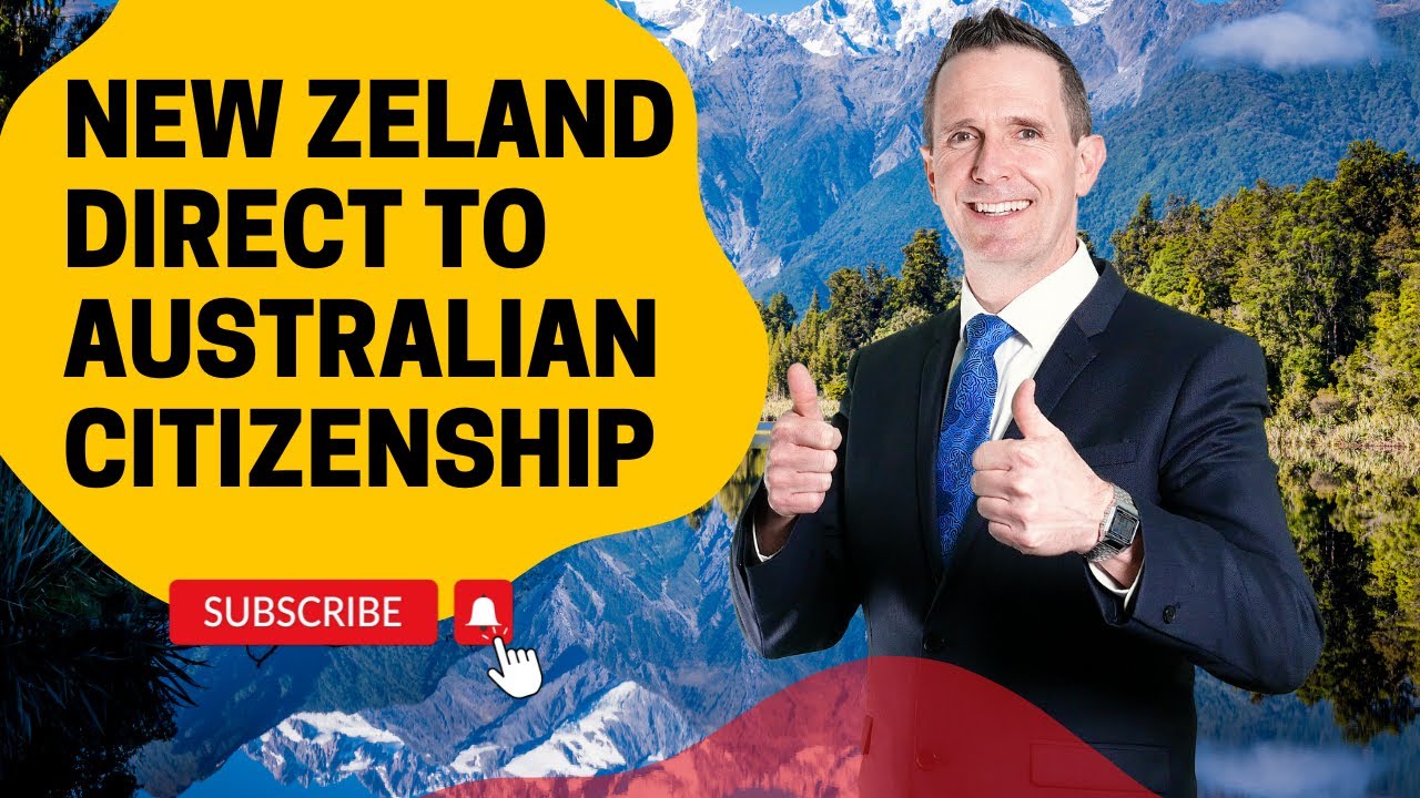 New Zealand Direct to Australia Citizenship - YouTube