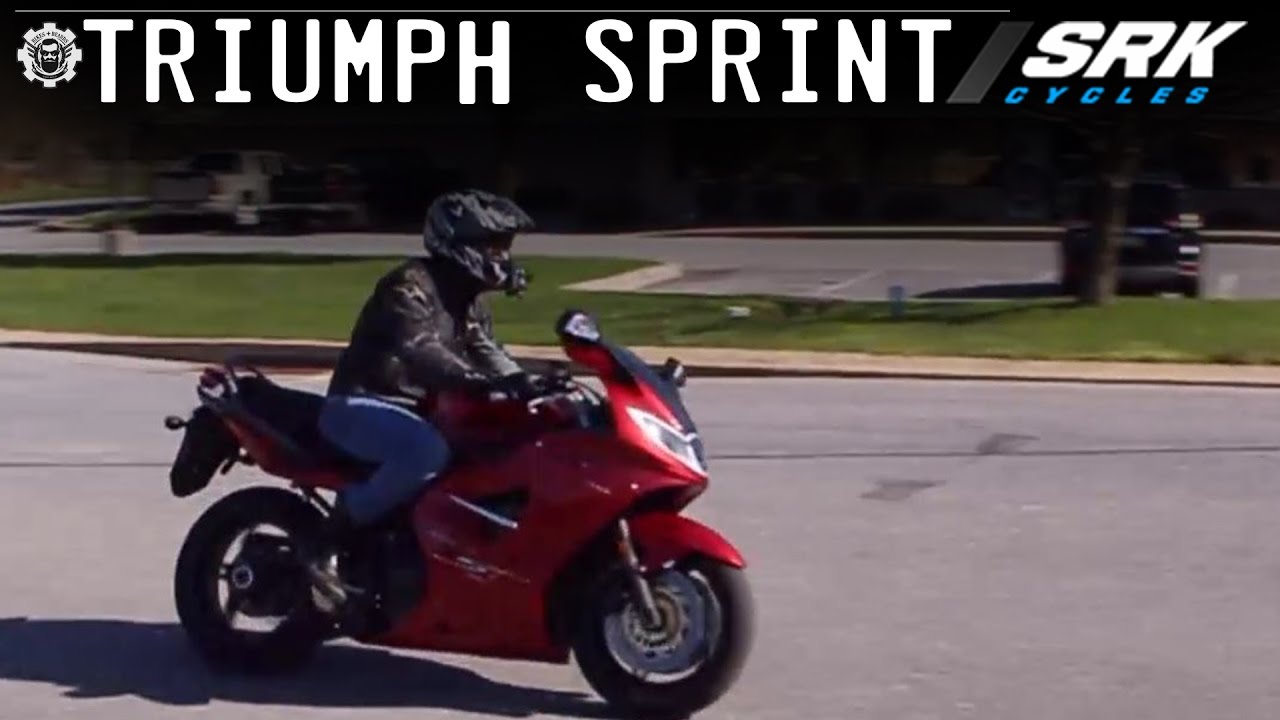 Triumph Sprint Test Drive - YouTube
