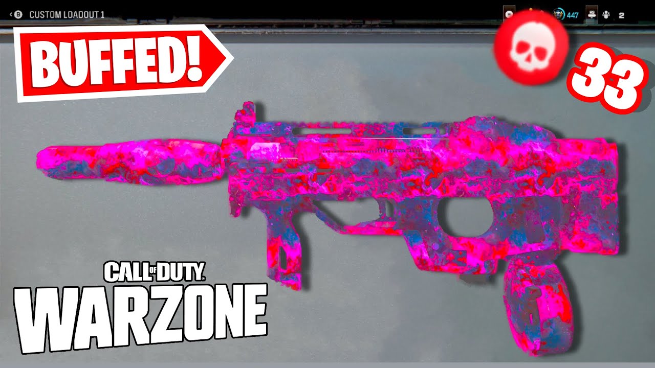 the *NEW* BP50 SMG Class After BUFF in Warzone Season 6! 😍 (Best BP50 ...