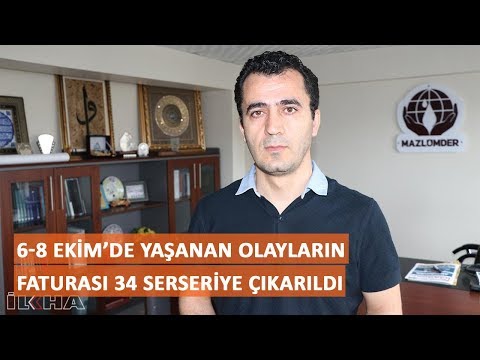 “6-8 Ekim’de yaşanan olayların faturası 34 serseriye çıkarıldı”
