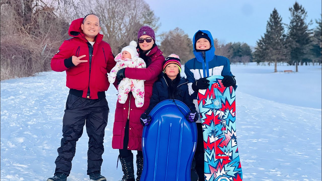 TOBOGGANING 2025 || WINTER VIBES || FUN ACTIVITY DURING WINTER - YouTube