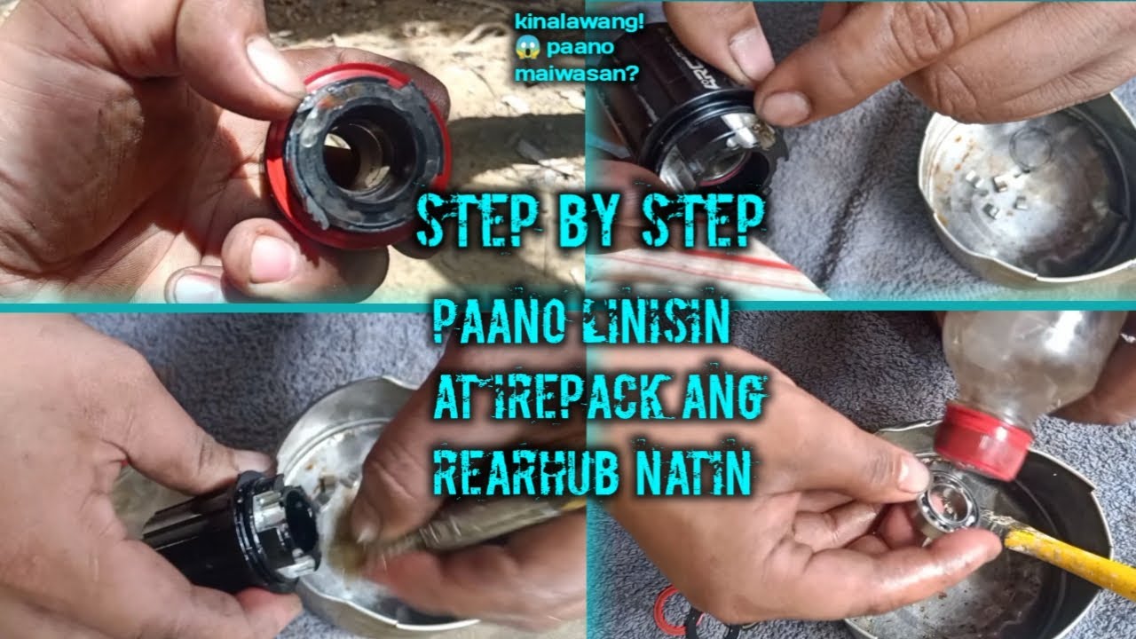 PAANO MAG REPACK NG BEARING SA REARHUB/FREEHUB BODY NG MTB | STEP BY ...