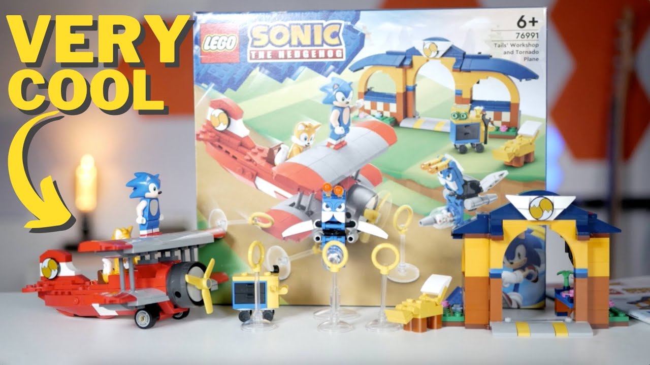 Testing With My Son: Lego Tails' Workshop & Tornado Plane 76991 - YouTube