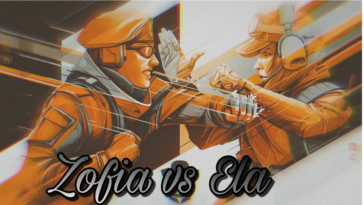 Rainbow Six Siege montage #1 Ela vs Zofia - YouTube