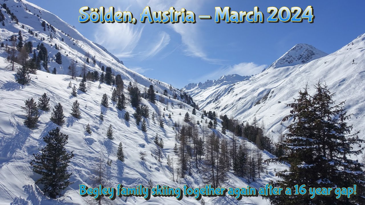 Skiing in Sölden, Austria - March 2024 - YouTube