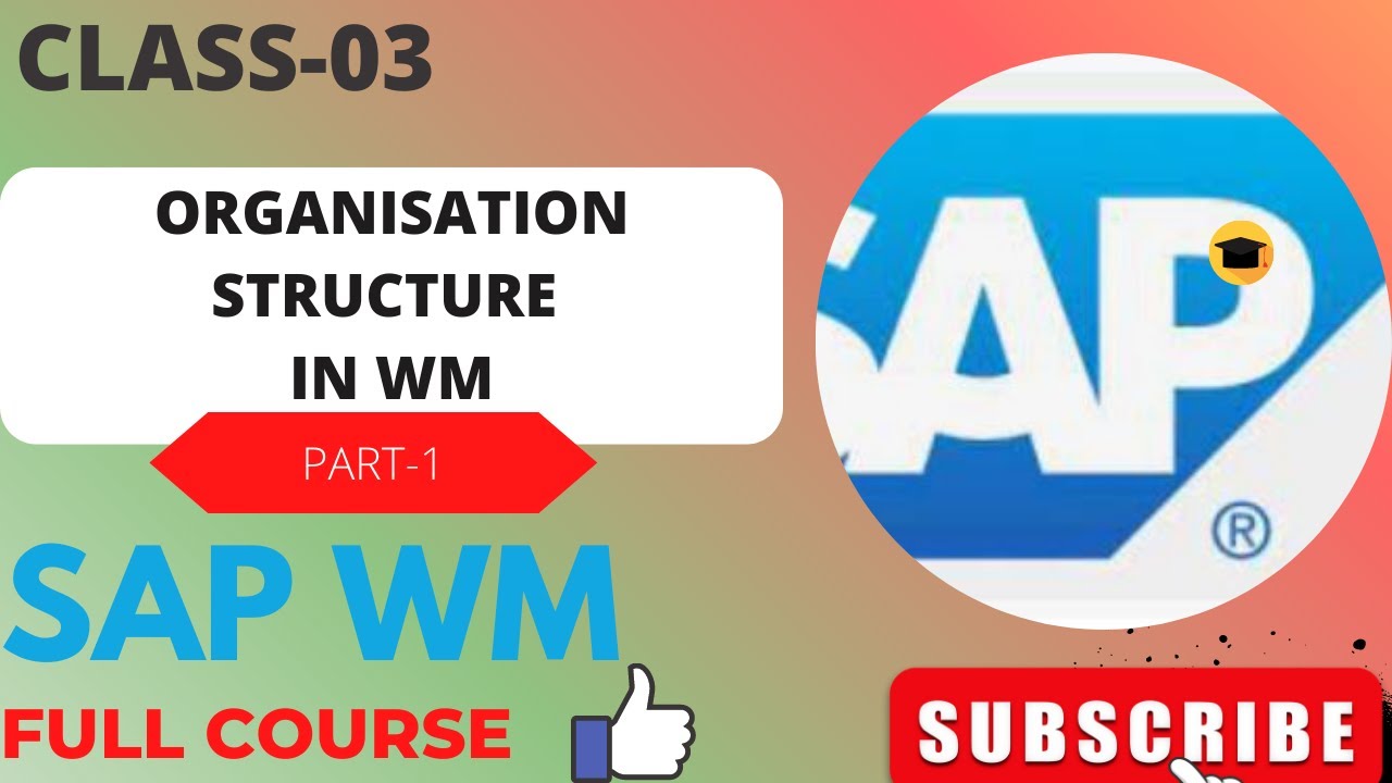 CLASS-3||ORGANIZATION STRUCTURE IN SAP WM WITH CONFIGURATION|PART ...