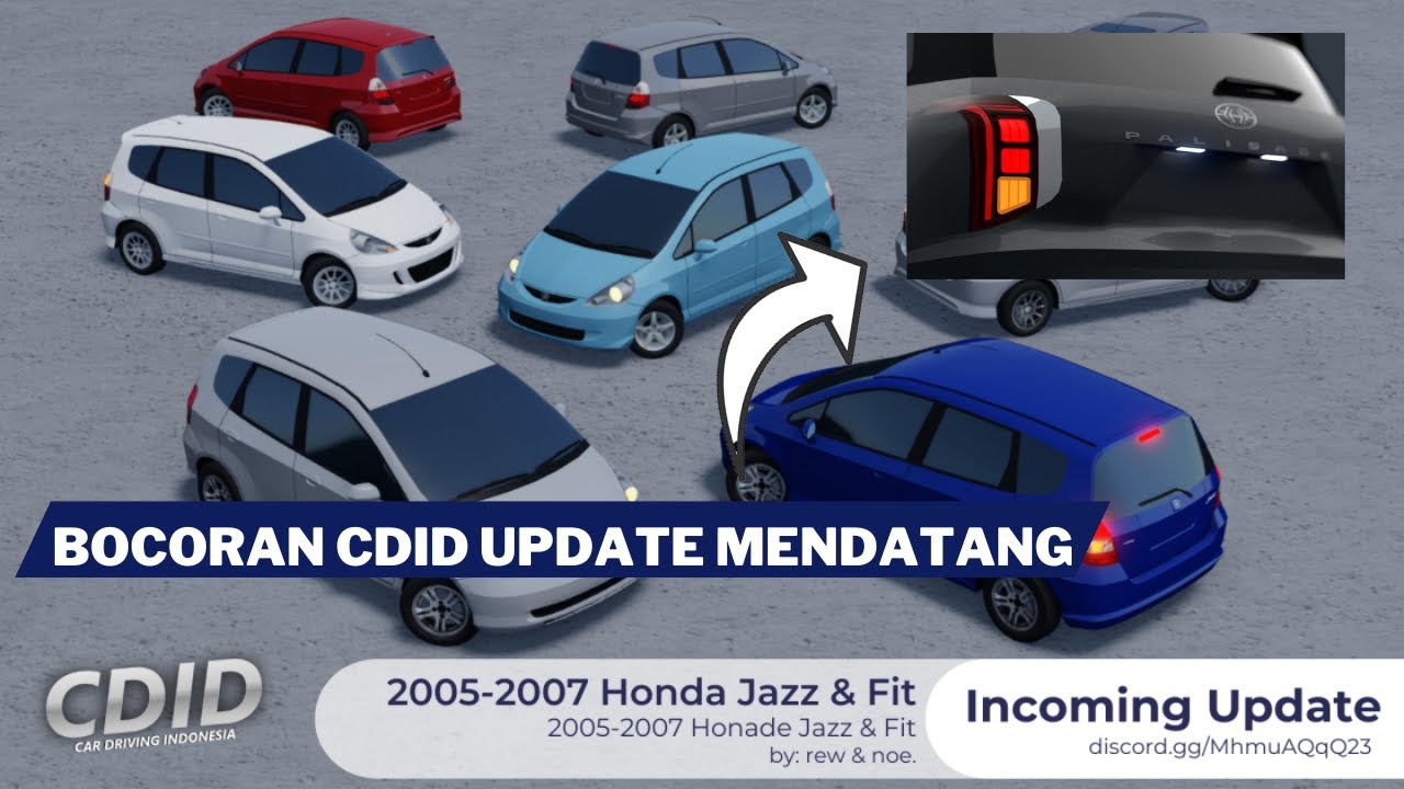 BOCORAN MOBIL CDID UPDATE MAKIN KEREN DAN MAKIN 3D -Roblox Indonesia ...