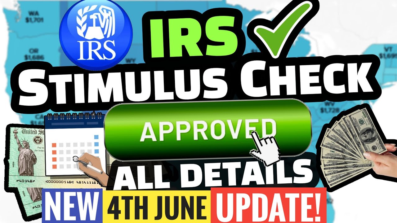 🎉WOW June IRS Sends Stimulus Checks Refund Approved! IRS Tax Refund ...