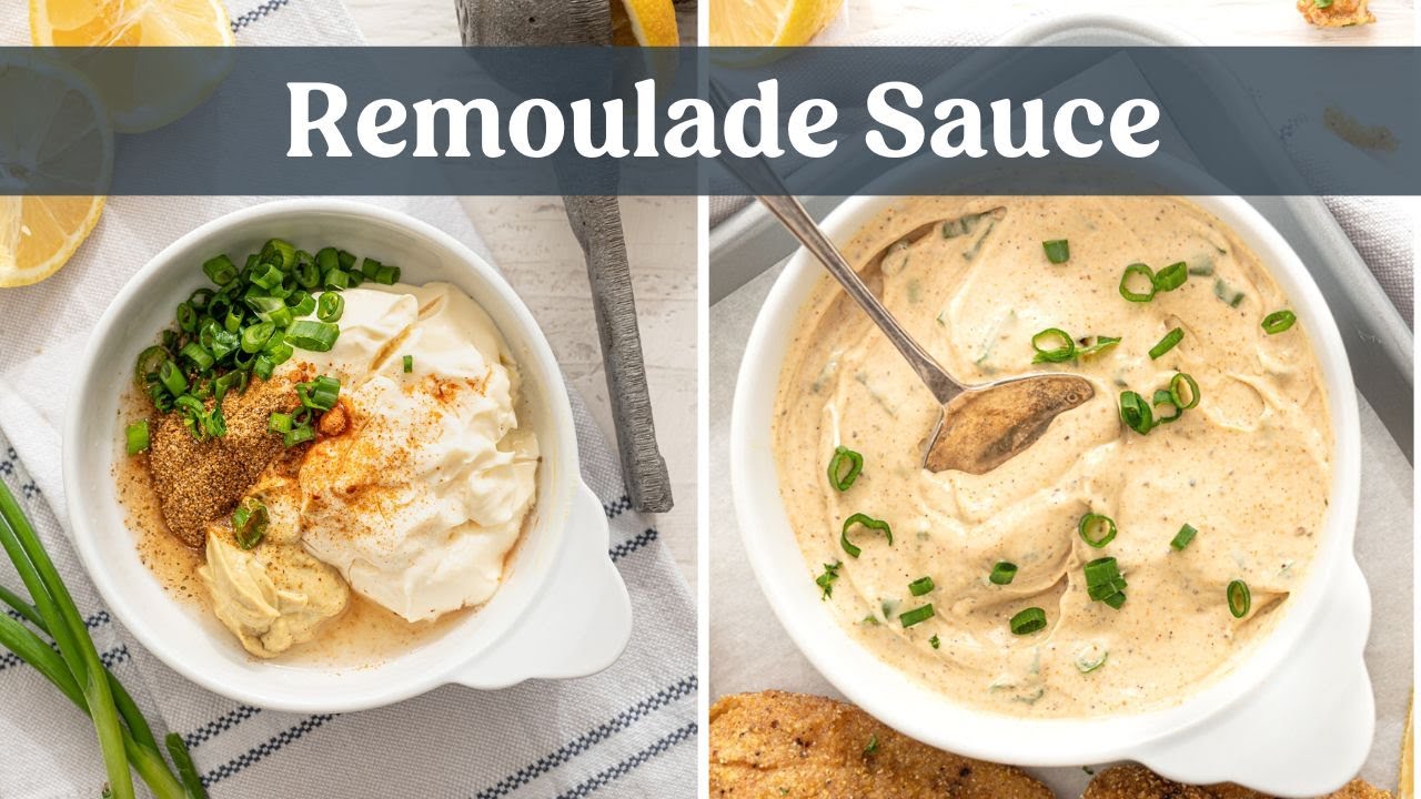 Easy Cajun Remoulade Sauce - Perfect for Fried Catfish! - YouTube