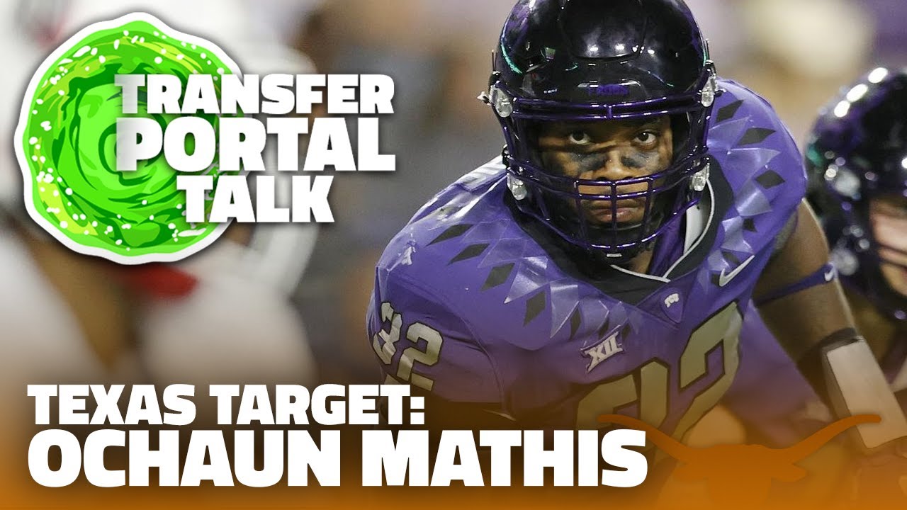Ochaun Mathis following Gary Patterson from TCU to Texas Longhorns ...