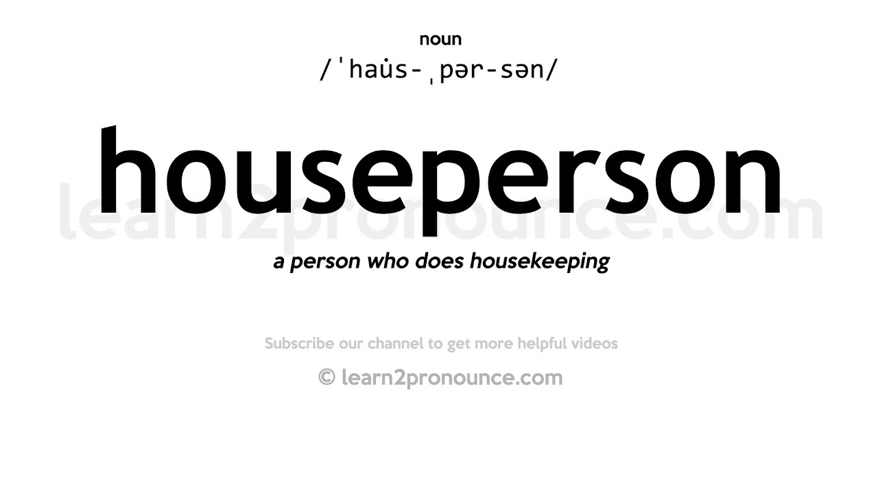 How To Pronounce Houseperson English Pronunciation YouTube how-to-pronounce-houseperson-english-pronunciation-youtube