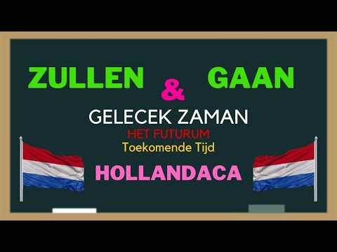 Zullen ve Gaan Konusu Hollandaca Gelecek Zaman Sosyal Robot Eğitim