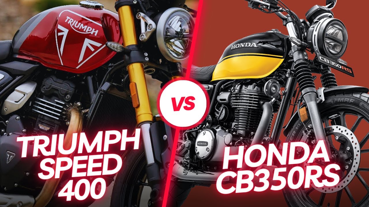 Triumph Speed 400 VS Honda CB350RS || Triumph VS Honda - YouTube