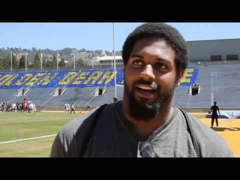 Cal Football: Cameron Jordan Interview - YouTube