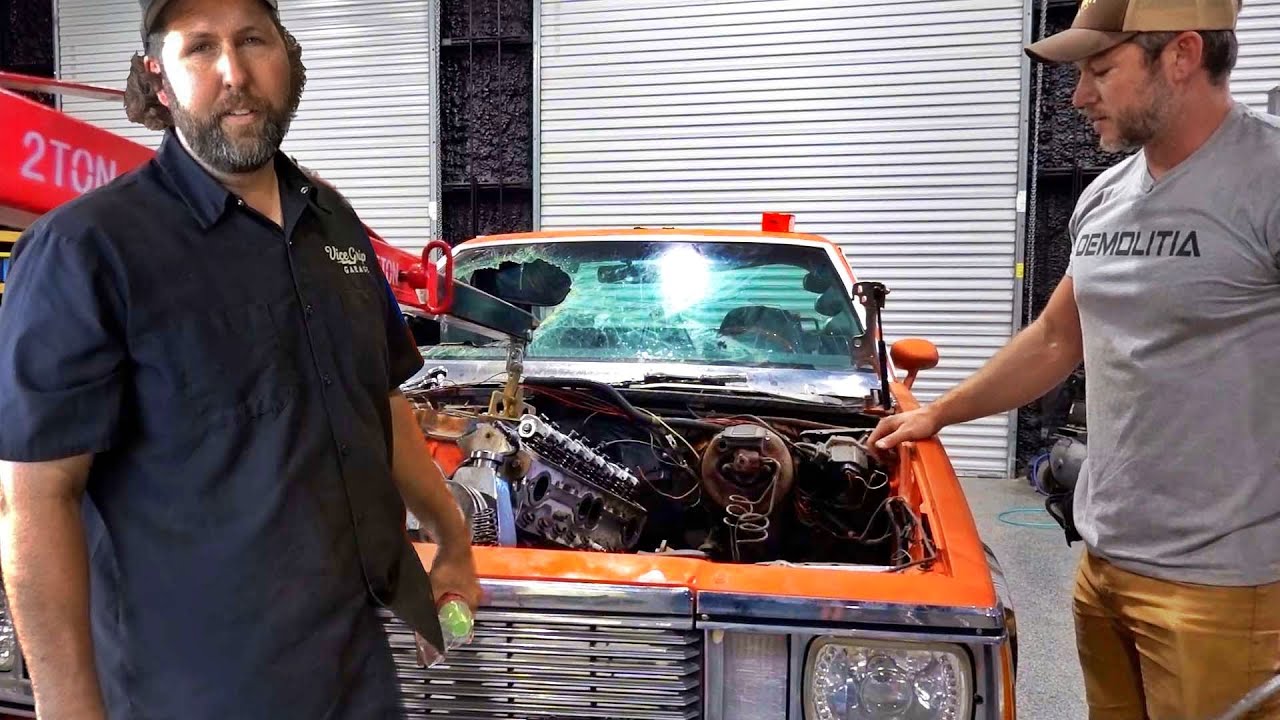 Vice Grip Engine Swapped my New El Camino! - YouTube