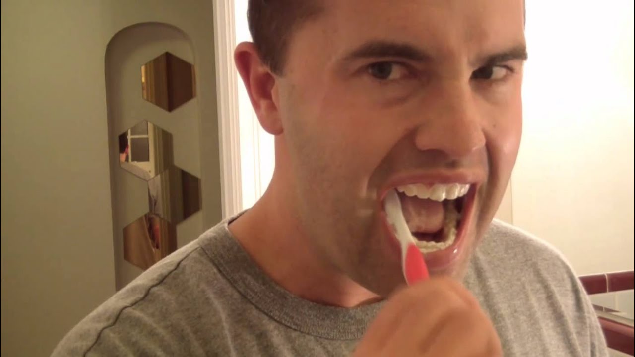 Brushing Teeth Video Model - YouTube