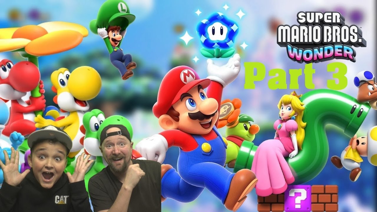 Mario Wonder Part 3 Ninja Knox - YouTube