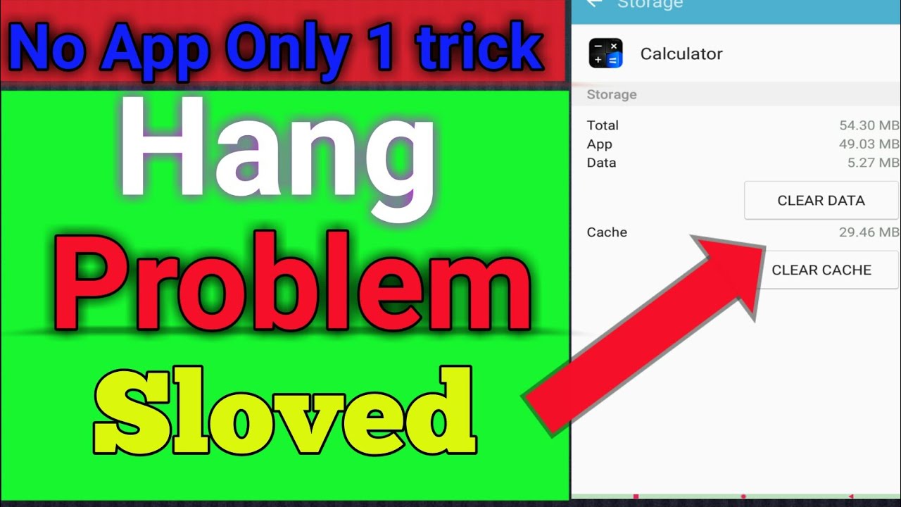 how to solve mobile hanging problem 2020|| Only 1 Trick || No App only ...