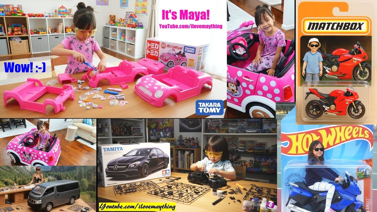 Real Life Toys of Hulyan and Maya! Toy Cars, Thomas the Tank Engine ...