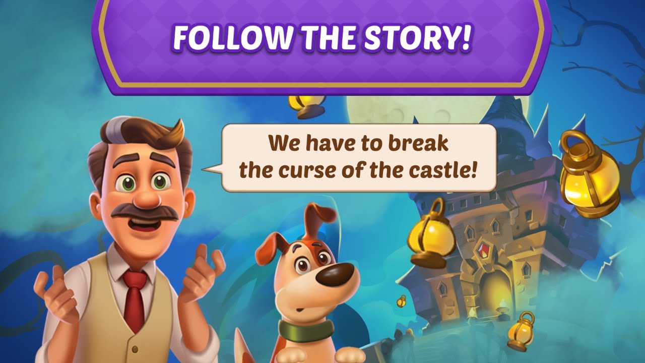 Mystery Castle : Match Puzzle Gameplay Android - YouTube