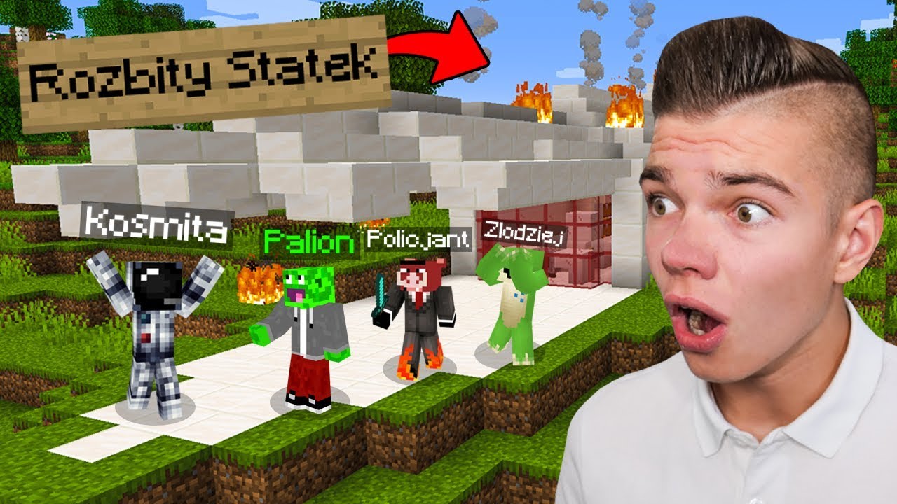 Znaleźliśmy ROZBITY STATEK KOSMICZNY i spotkaliśmy KOSMITĘ! - YouTube