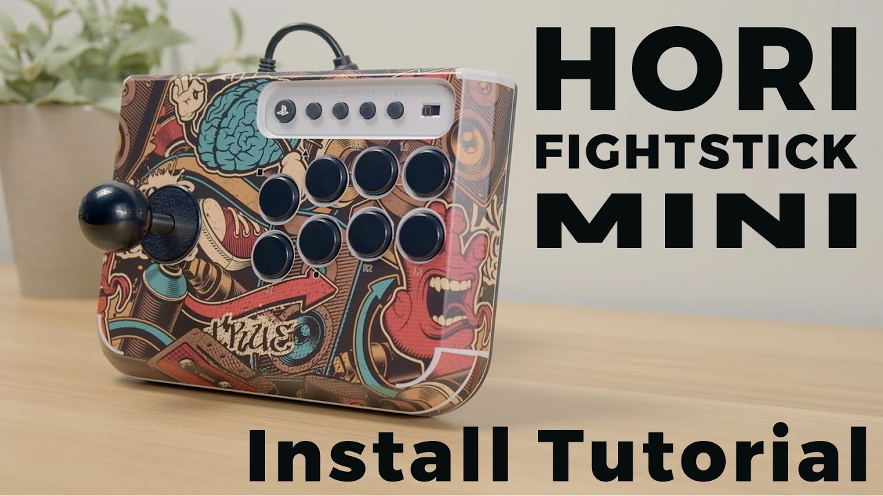 Installation Guide: Hori FightStick Mini | MightySkins - YouTube