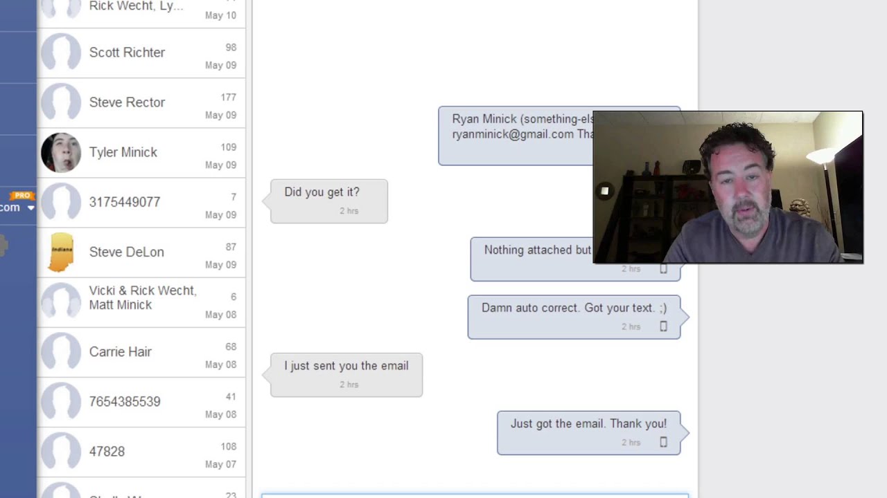 Get text messages on your computer! - YouTube