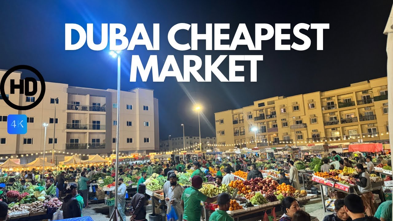 Dubai Cheapest Market | Al Quoz Community Night Market - YouTube