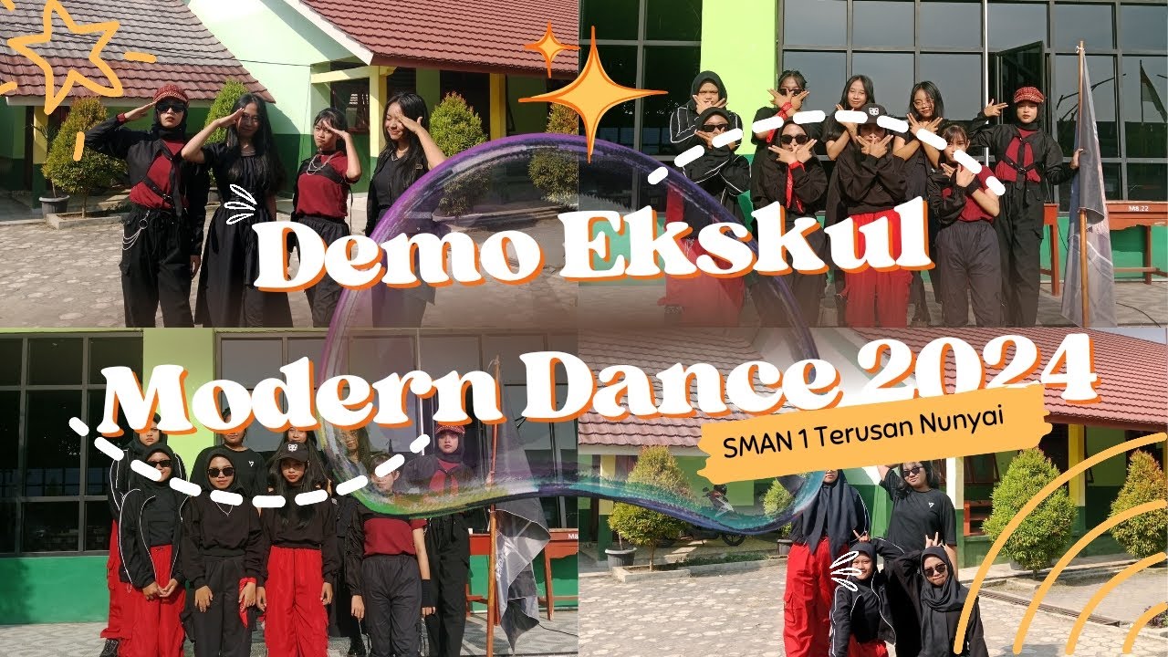 DEMO EKSKUL MODERN DANCE SMAN 1 TERUSAN NUNYAI 2024 - YouTube