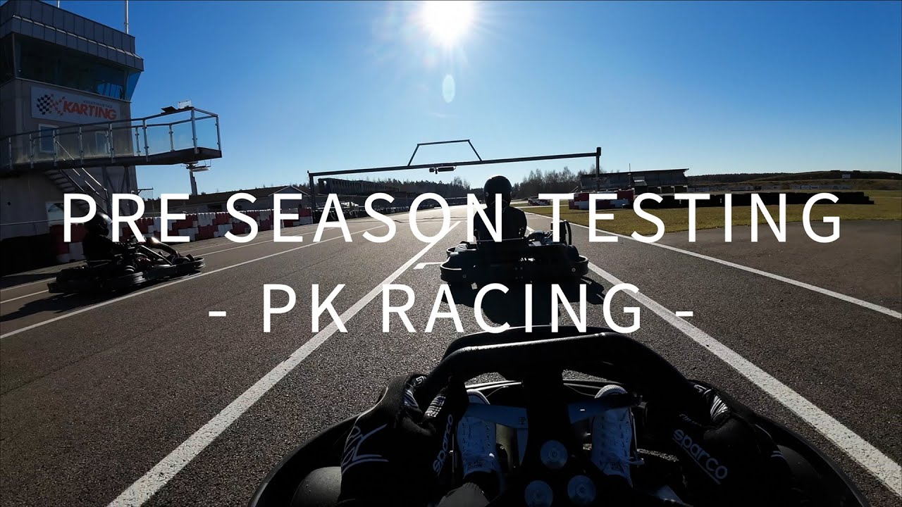 Pre season testing with PK RACING - YouTube