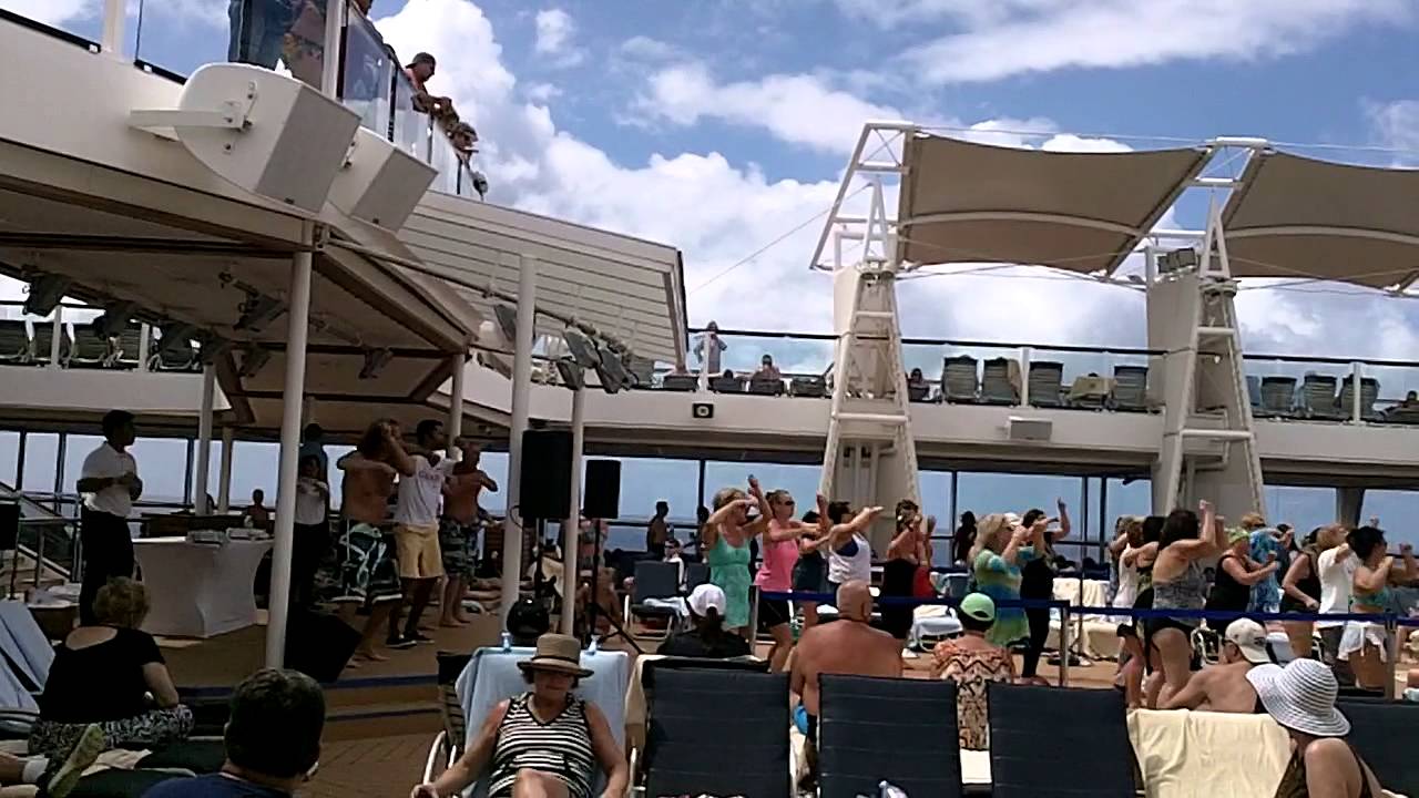 Cruise Celebrity Reflection 42 Indoor & Outdoor Pool - YouTube
