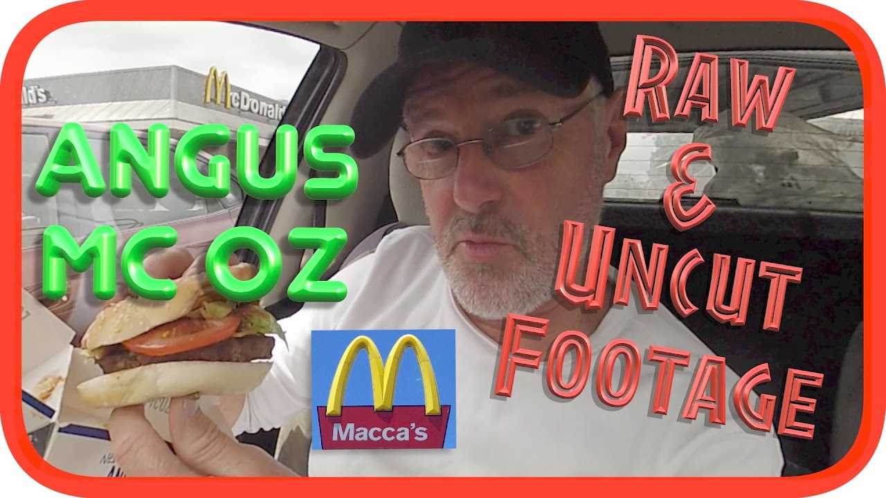 McDonalds Angus McOz | Raw & Uncut - YouTube
