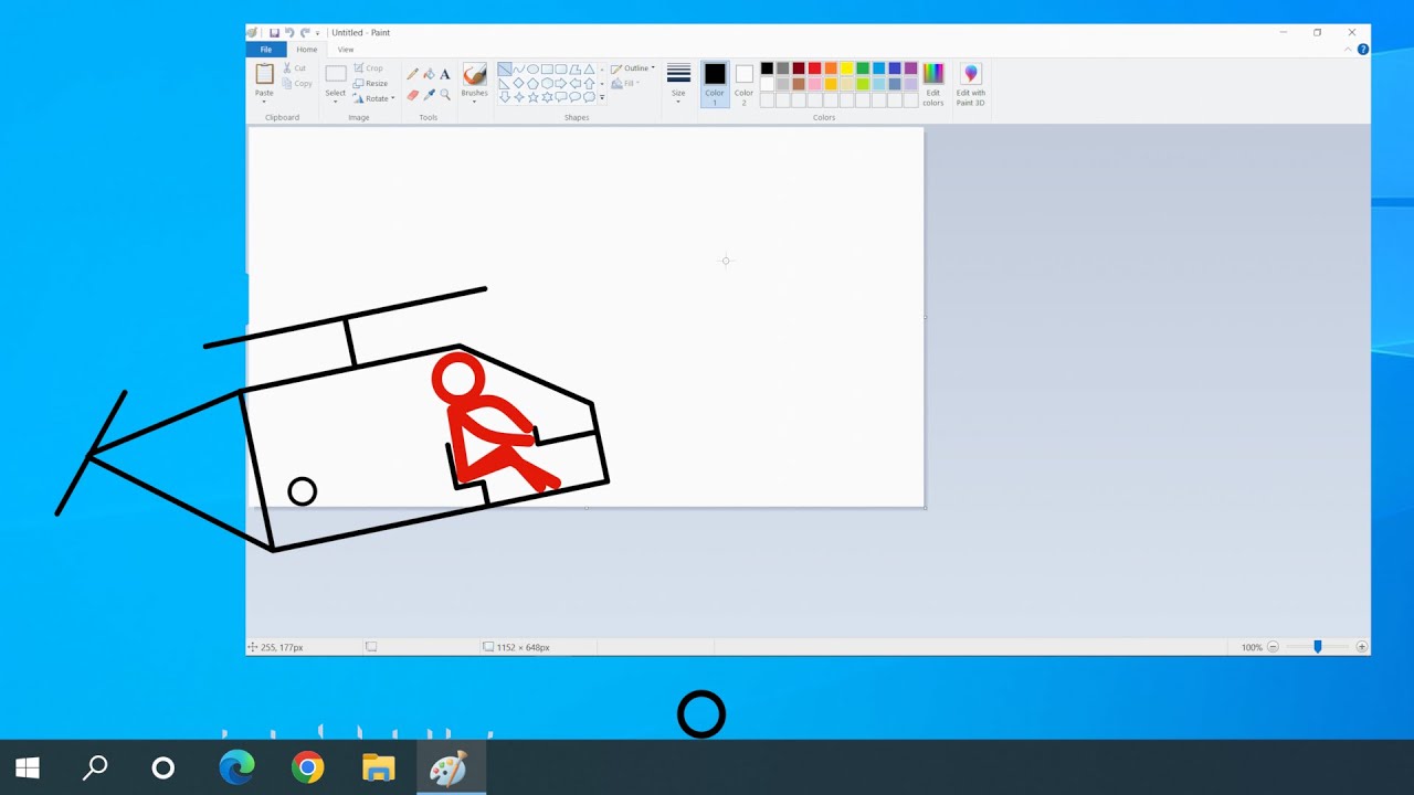 Stickman VS Paint - YouTube