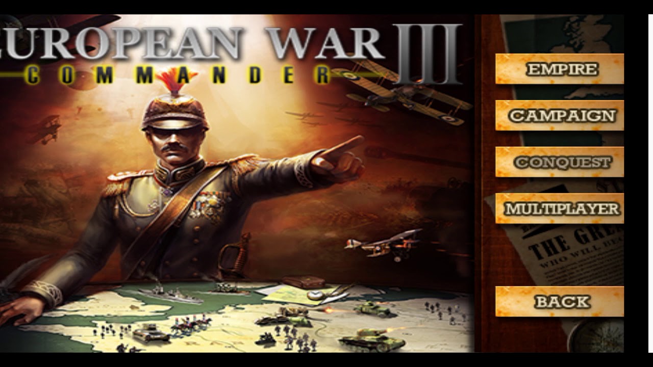 European War 3 - Conquest Mode Nations - YouTube
