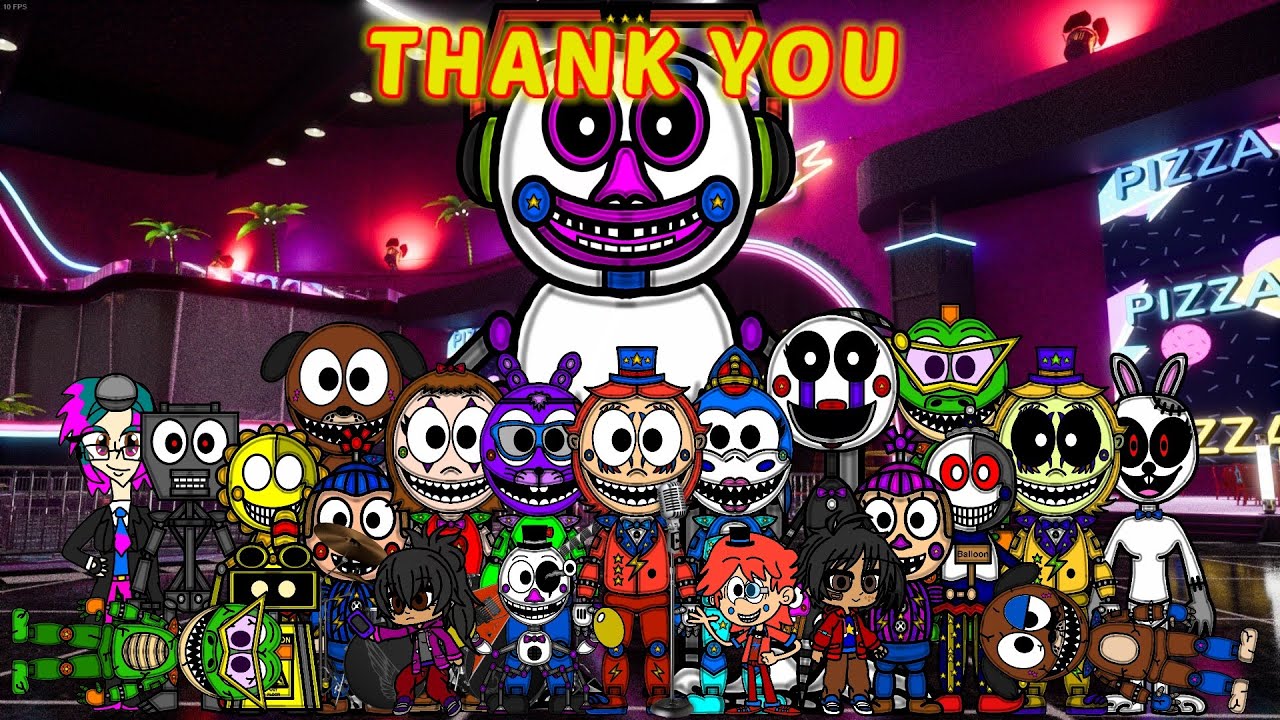 FNaM: Security Breach Thank You! - YouTube