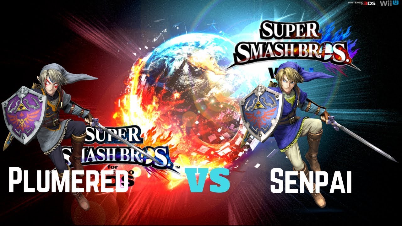 Super Smash Bros 4 Plumered Vs. Senpai,Senpai The Sniper - YouTube