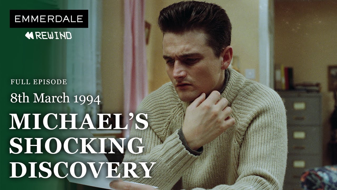 Michael's SHOCKING Discovery | 8th March 1994 | Emmerdale Rewind - YouTube
