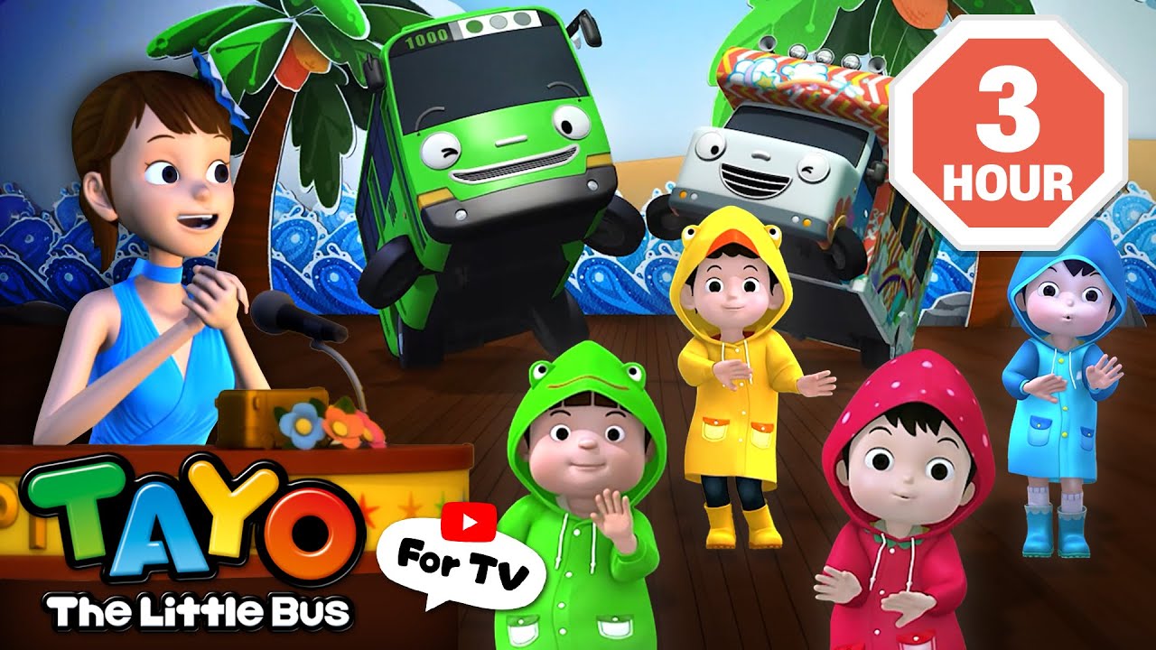 Let's Sing Along with Tayo Band! | Cartoons for Kids | Best Story ...