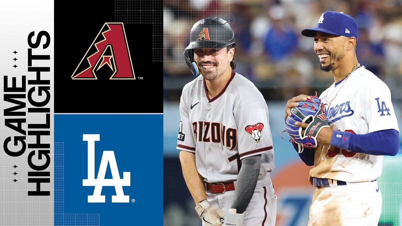 D-backs vs. Dodgers Game Highlights (8/29/23) | MLB Highlights - YouTube