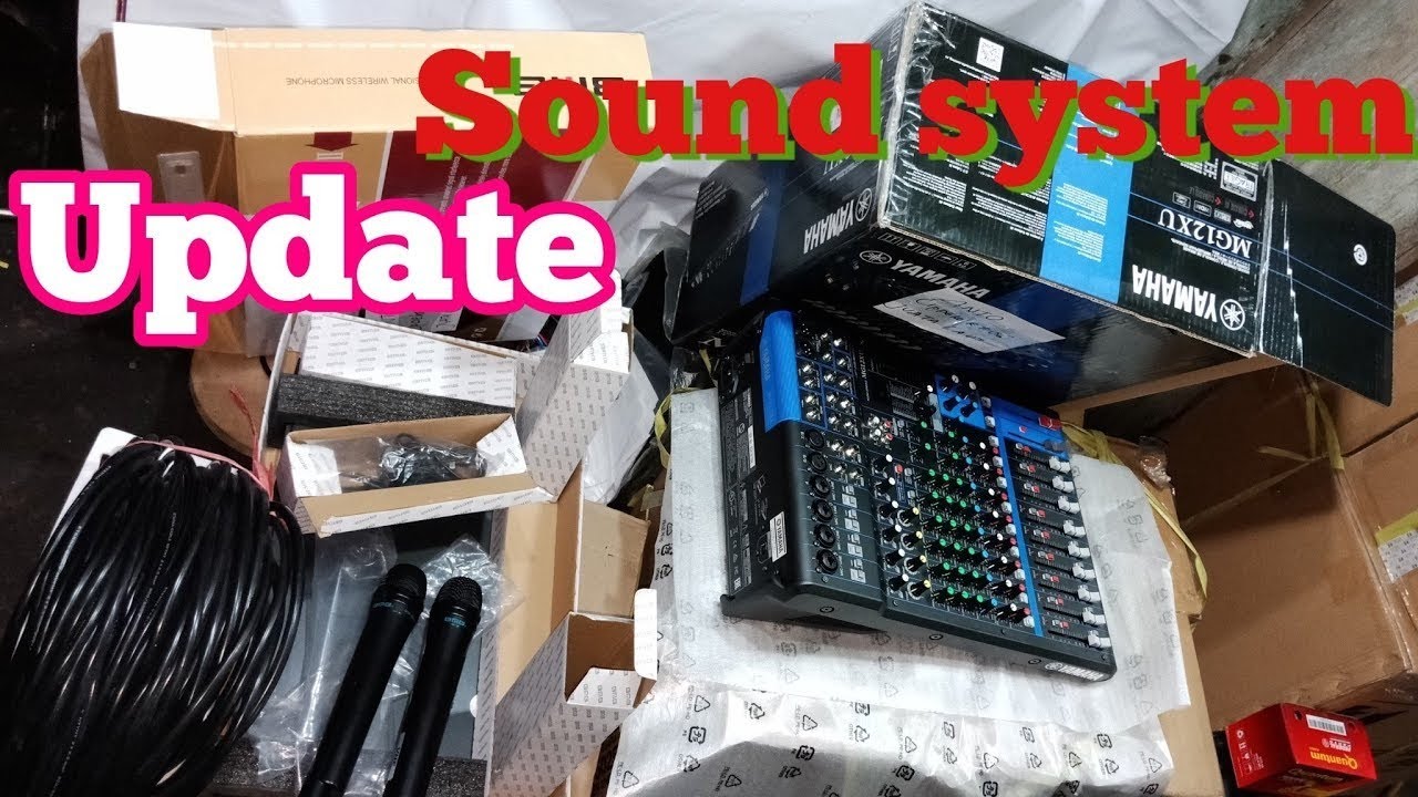 alat sound system baru - YouTube