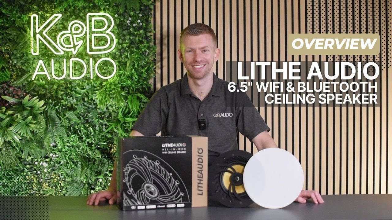 Lithe Audio 6.5" WiFi & Bluetooth Ceiling Speaker - Product Overview ...