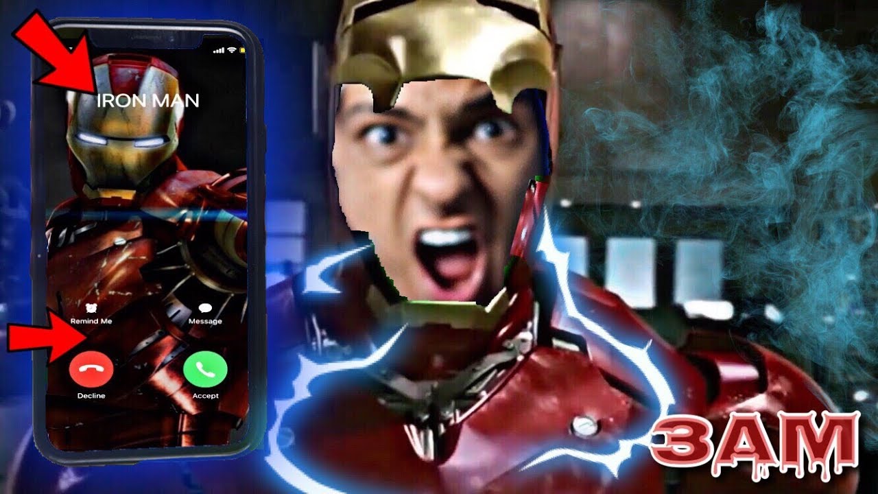 DO NOT CALL IRON MAN AT 3AM!! *OMG I GOT SUPER POWERS* - YouTube