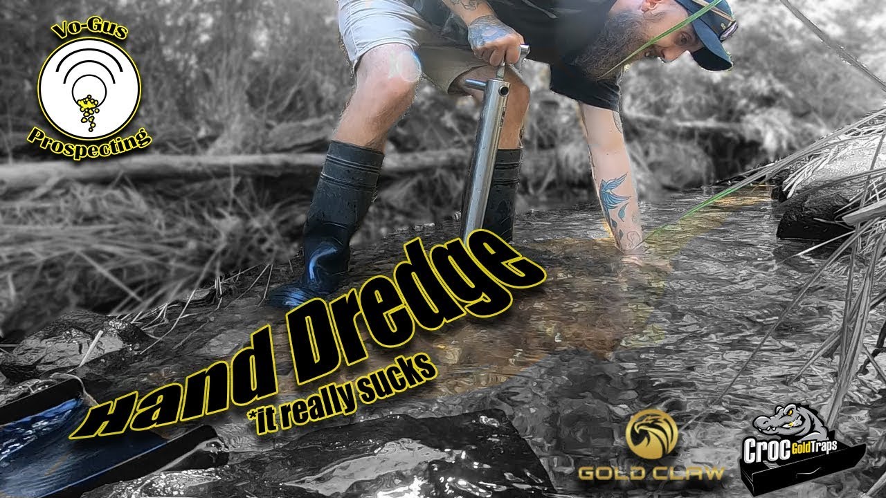 Hand Dredge Gold! - YouTube