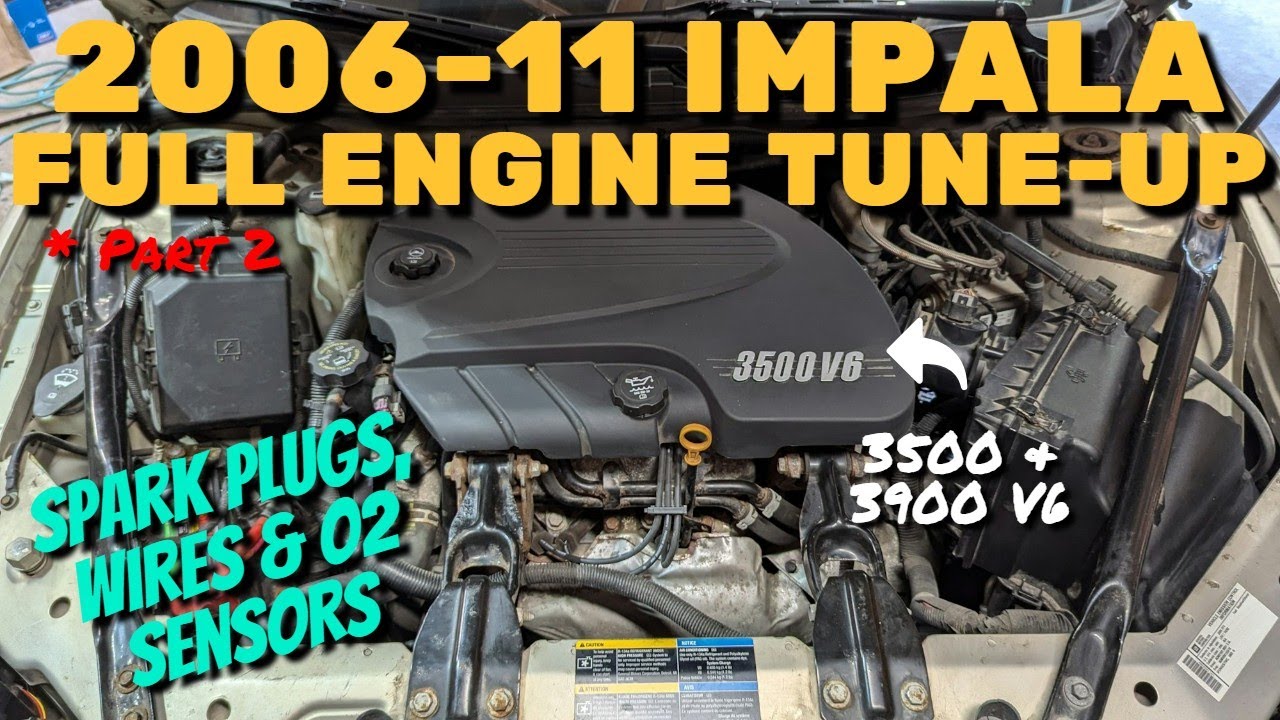 2006-2011 Impala (9th Gen) 3500 & 3900 V6 Tune-Up Part 2: Spark Plugs ...